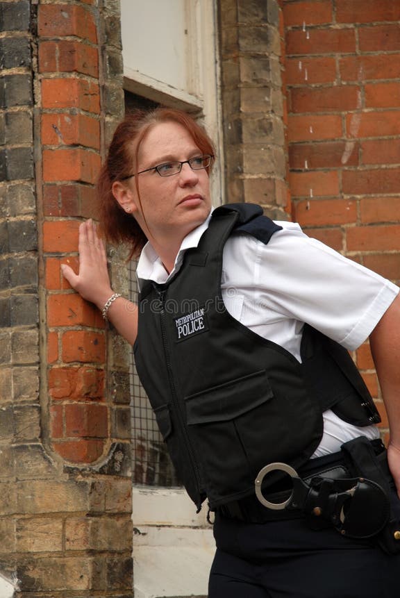 British Police Officer stock photo. Image of uniform, looking - 3202528