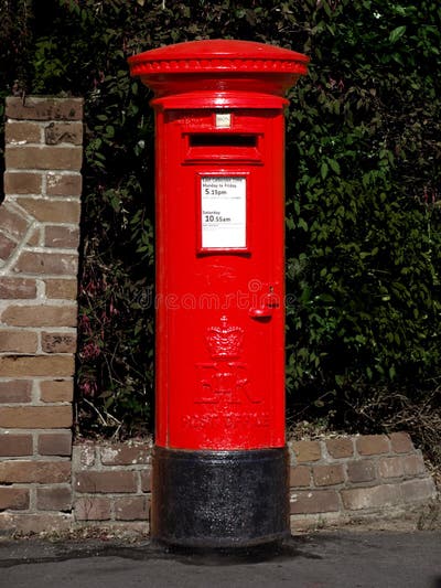 British Post Office Box stock photo. Image of posting - 11102974