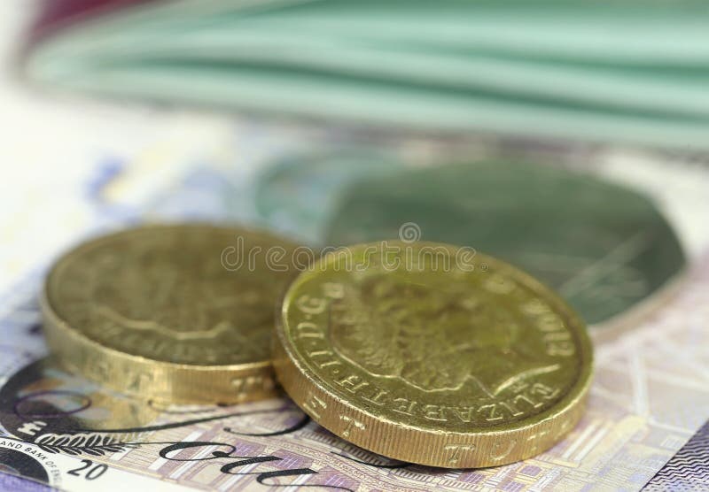 British Pound with Bank Notes Editorial Photography - Image of texture ...