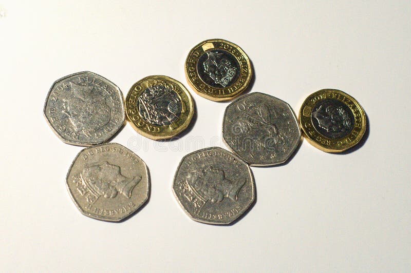 British pound coin editorial stock image. Image of quid - 103240229