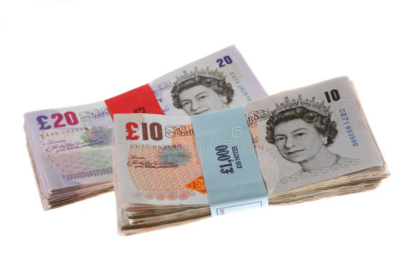 British Pound Notes Cash Money Editorial Stock Photo - Image of ...