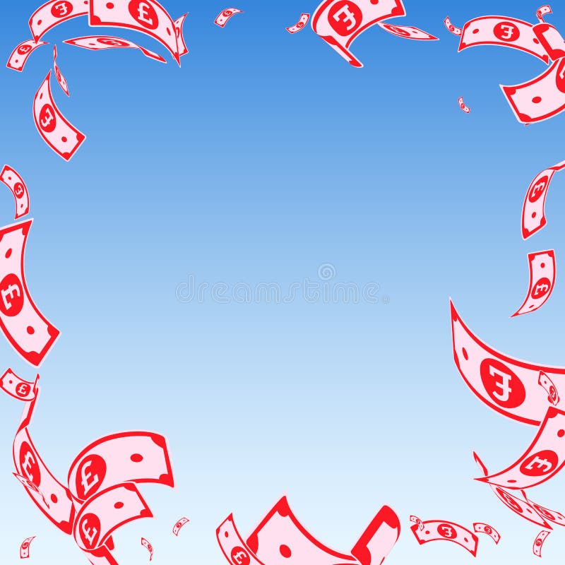 British Pound Rotating Coins Set, Animation Ready. Stock Vector ...