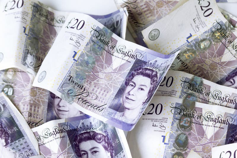 Britsh Pound Notes Currency Money Editorial Photo - Image of currency ...