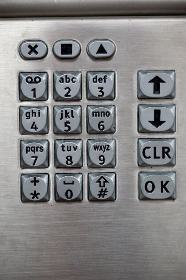 Public phone keypad stock photo. Image of street, keypad - 118706784
