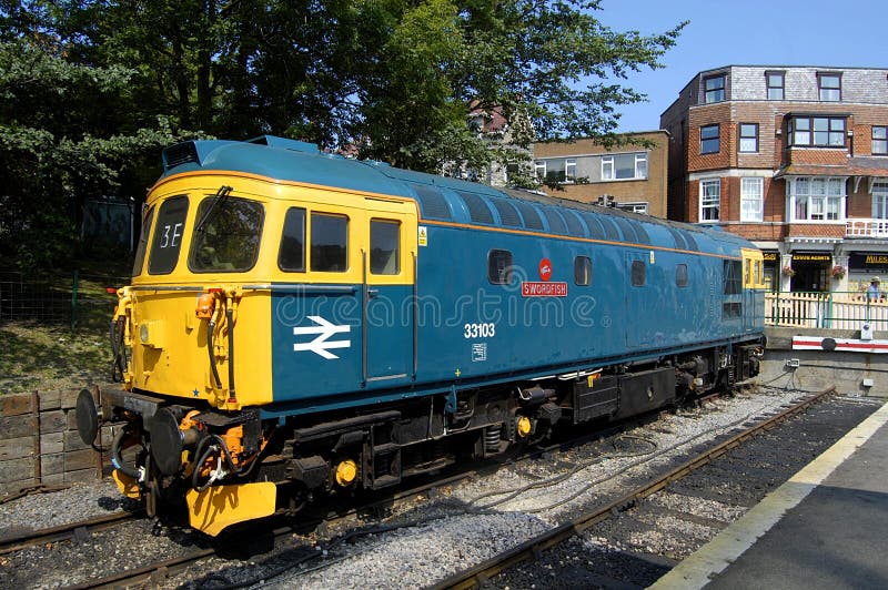 British Rail Locomotive 33103 Editorial Stock Image - Image of electric ...
