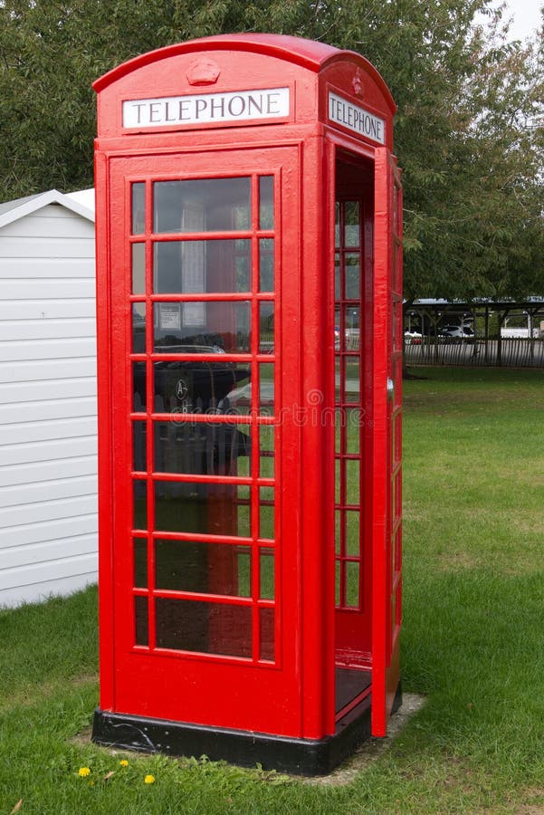 British red telephone box stock image. Image of icon - 349988015