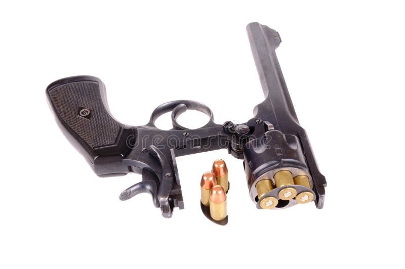 British revolver stock image. Image of revolver, caliber - 37472921