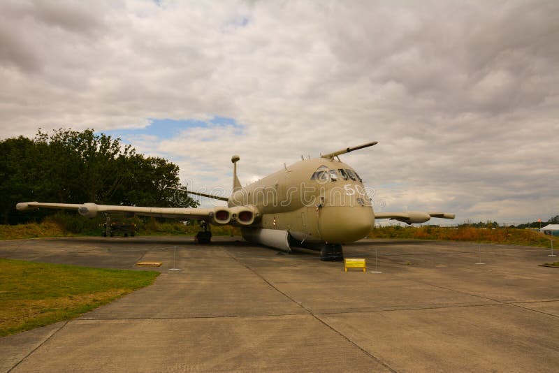 British Royal Air Force Nimrod Editorial Stock Image - Image of ...