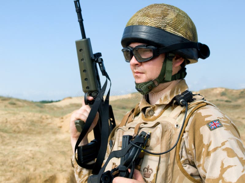 British Royal Commando stock photo. Image of royal, combat - 15545804