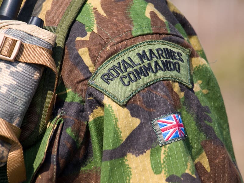 British Royal Commando stock photo. Image of combat, weapon - 8757906