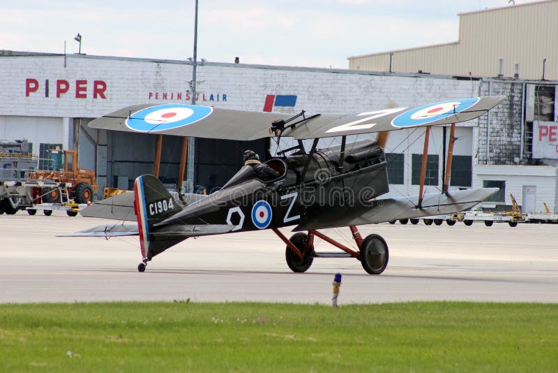 WWI British SE5a Cockpit stock photo. Image of aircraft - 9545328