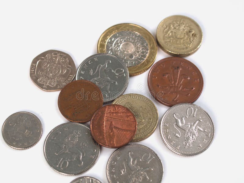 GBP coins stock image. Image of london, sterling, bank - 104958543