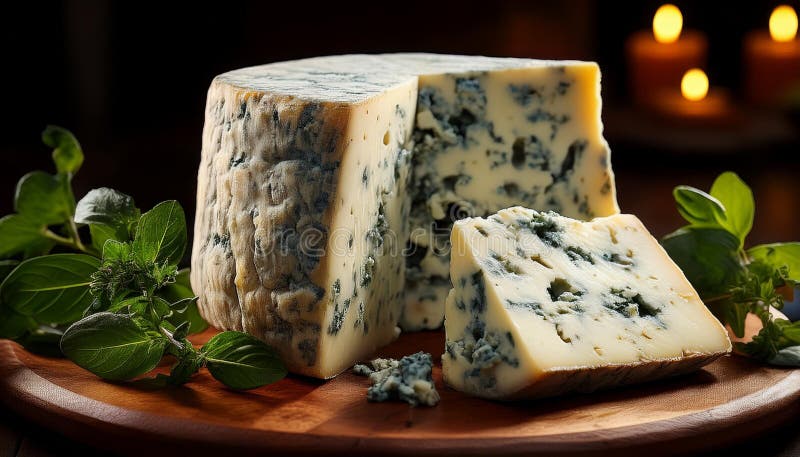 British Stilton Cheese, AI Generated Stock Photo - Image of british ...
