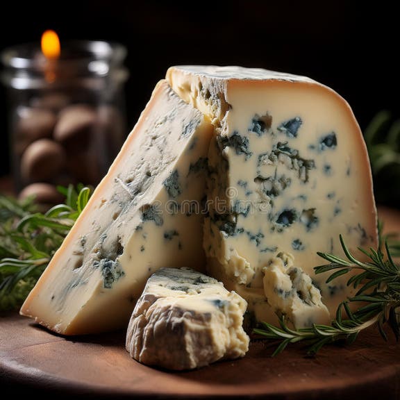 British Stilton Cheese, AI Generated Stock Illustration - Illustration ...