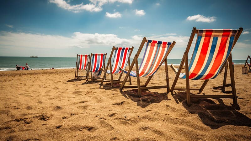 British Summer Time Generative AI Stock Illustration - Illustration of ...