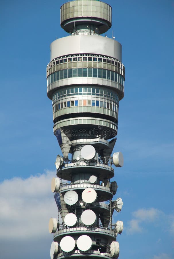British Telecom Tower, stock image. Image of revolving - 3141209