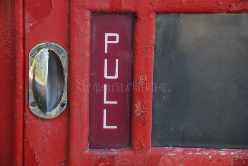 British Telephone Box door stock image. Image of disused - 129308923