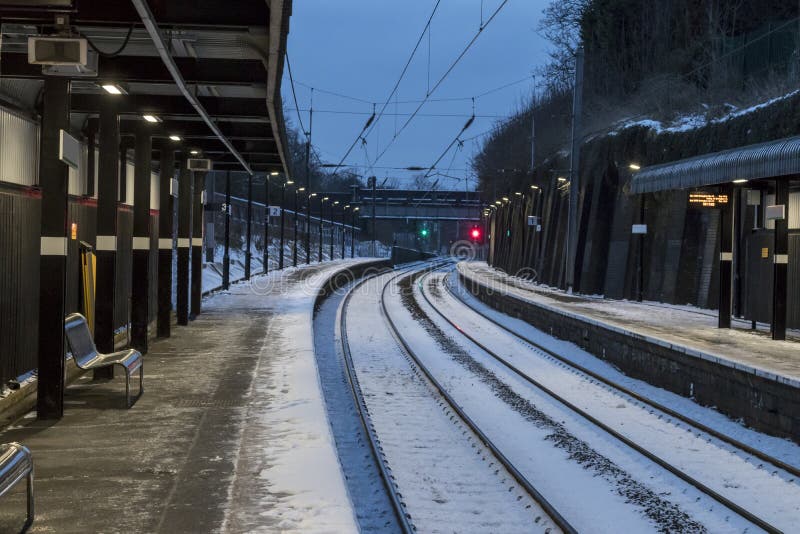 TRAIN track in the snow stock photo. Image of locomotive - 113815518