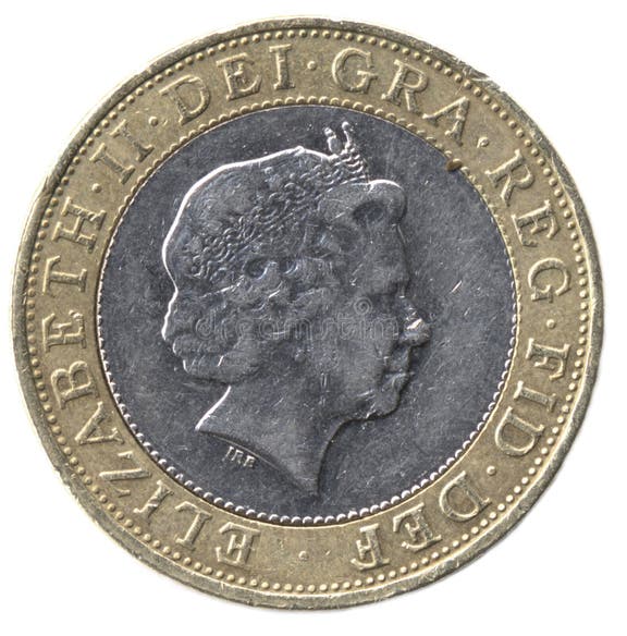British Two Pound Coin (front) Editorial Stock Photo - Image of pound ...