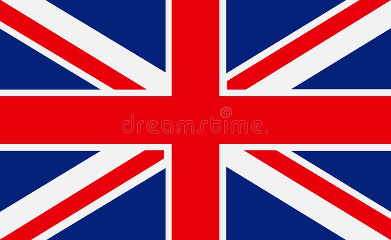 British union flag vector stock vector. Illustration of great - 256652432