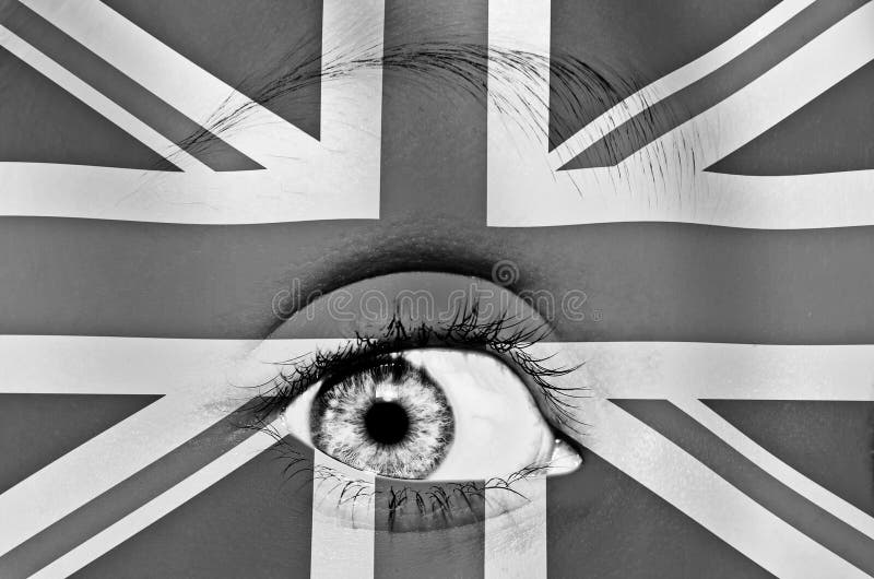 British vision stock photo. Image of closeup, eyelashes - 28586524