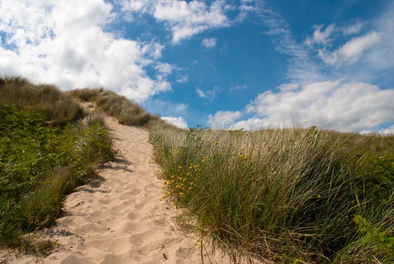 Brittas Bay. Wicklow Ireland Stock Image - Image of sand, ocean: 32503069