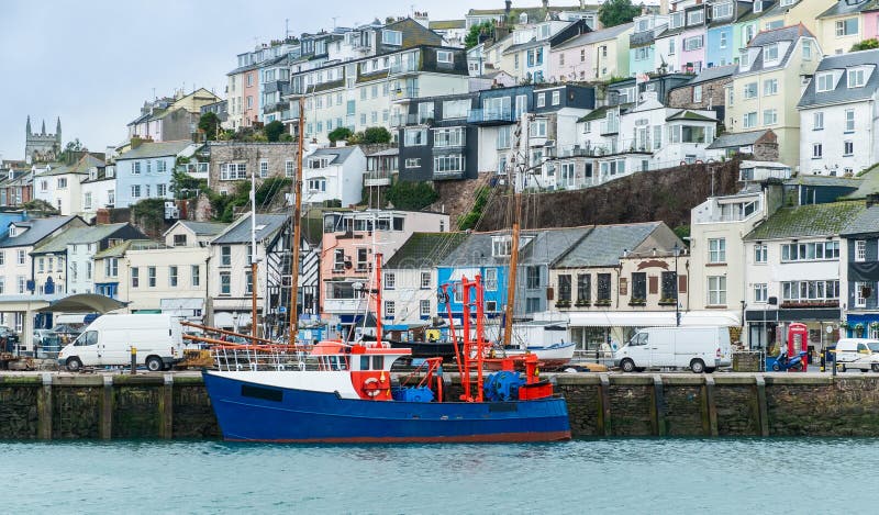 Brixham stock photo. Image of port, england, south, brixham - 35509822