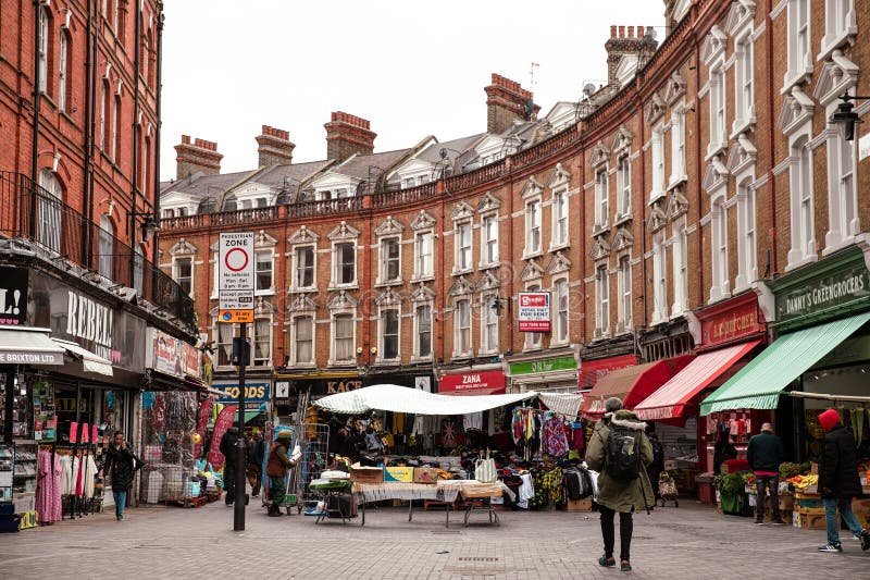 The Brixton in London editorial stock photo. Image of urban - 275797553