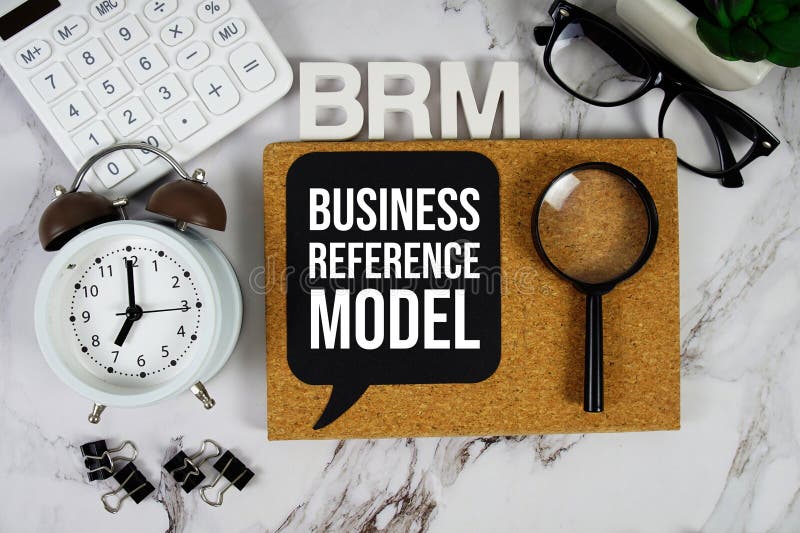 BRM - Business Reference Model Acronym with Calculator, Alarm Clock and ...