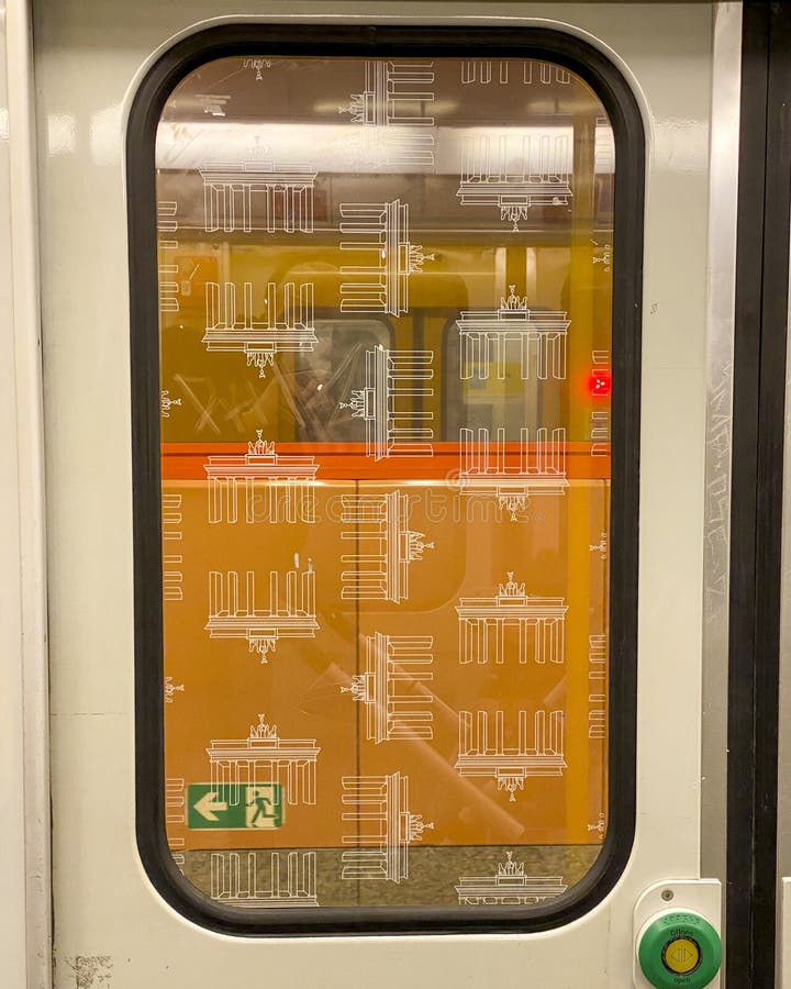 Decorations in Subway Windows Editorial Photo - Image of destination ...