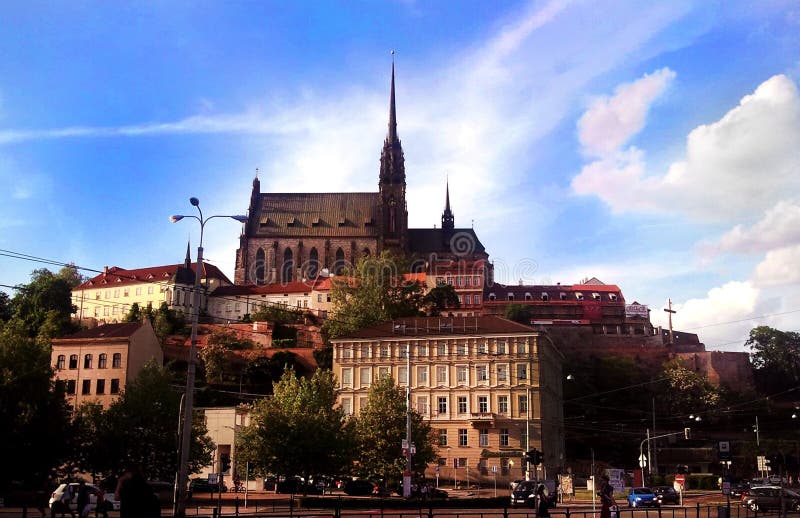 Brno stock photo. Image of monastery, city, castle, building - 82300740