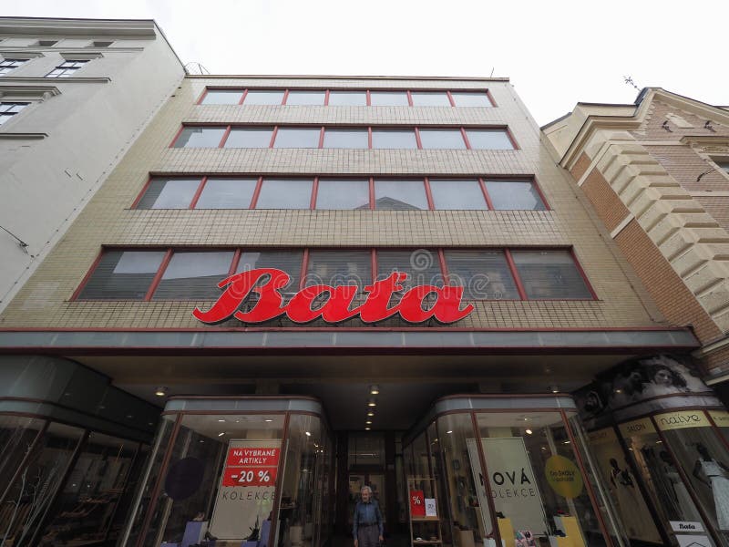 Bata store in Brno editorial image. Image of editorial - 268803880