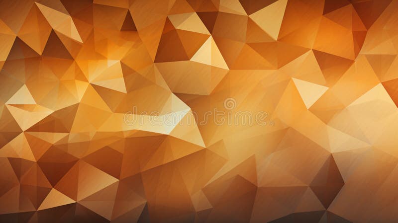 A Broad Banner Presenting an Brown Triangular Shapes Stock Illustration ...