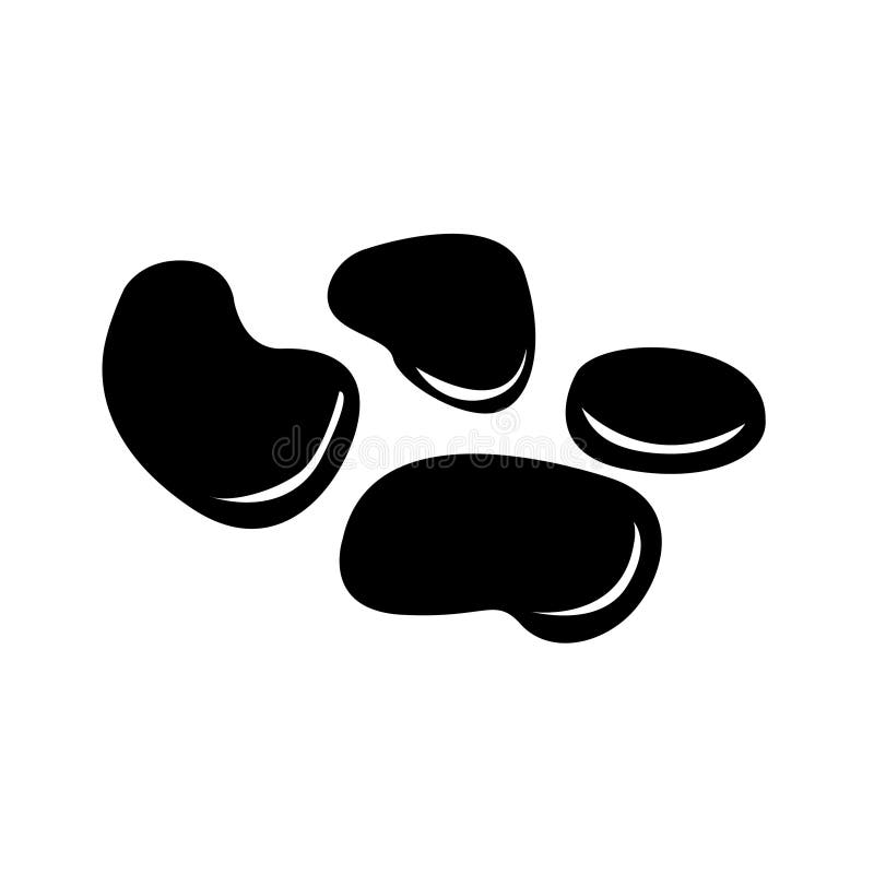 Broad Bean Icon, Vector Illustration Stock Vector - Illustration of ...
