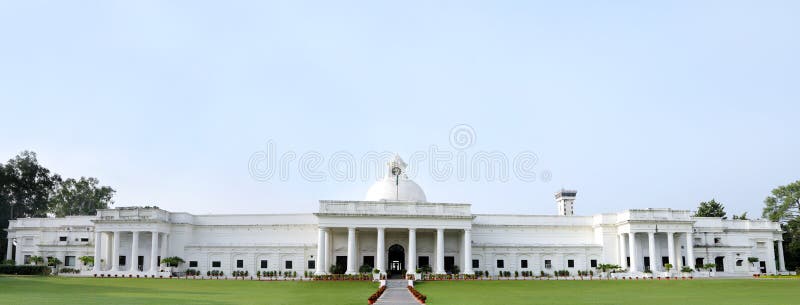 Broad View of Ancient Administrative Building of IIT Roorkee Stock ...
