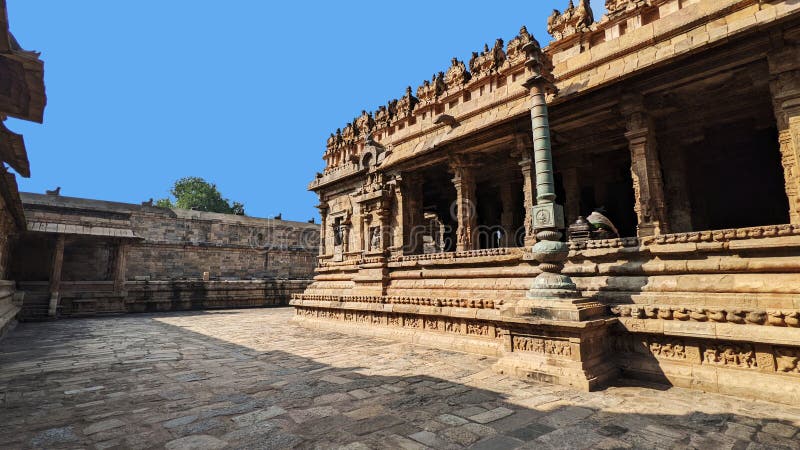 A Broad View of the Temple and Its External Wall from Inside ...