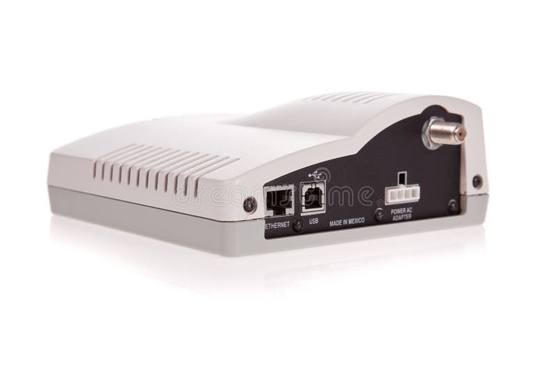 Broadband Modem stock image. Image of upload, modem, phone - 555541