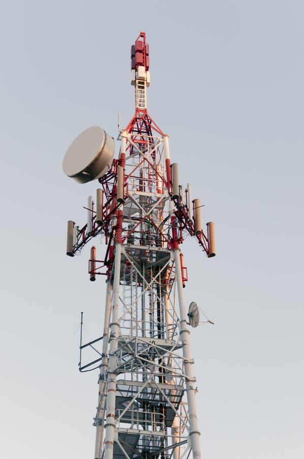 Communication Broadcast Connection Telecommunication Satellite C Stock ...