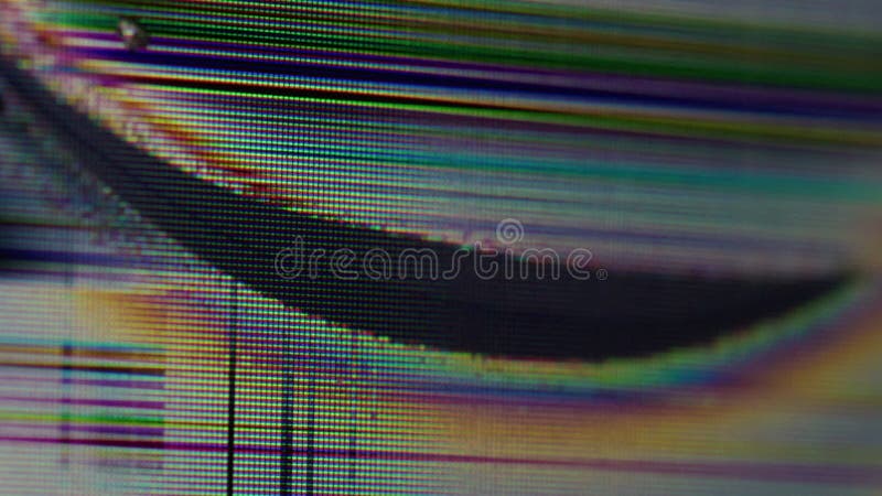 Broadcast Damage Screen Distortion Blur Glitch Stock Video - Video of ...