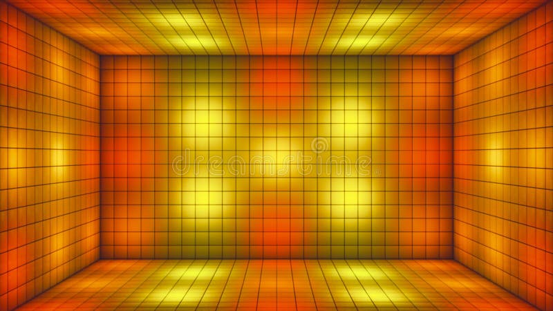 Broadcast Hi-Tech Blinking Illuminated Cubes Room Stage, Multi Color ...