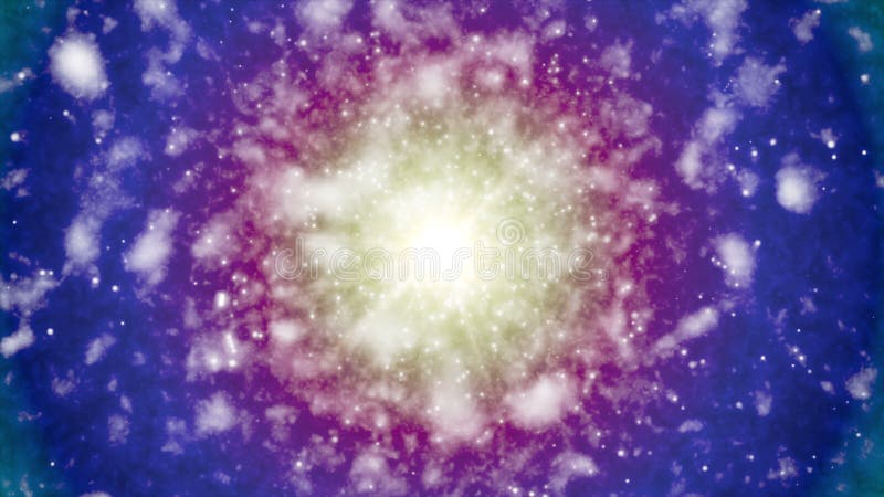 Broadcast Hi-Tech Firey Celestial Body, Multi Color, Space, Loopable ...