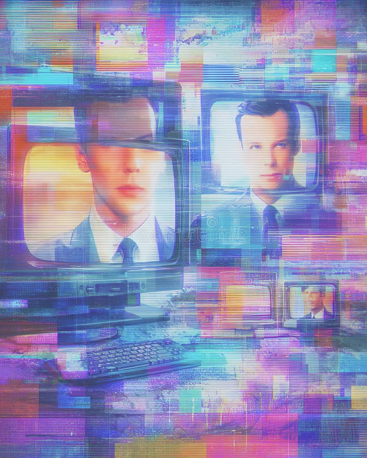 Broadcast-ready Digital Anchor Surreal Mix of Human and Digital Anchor ...