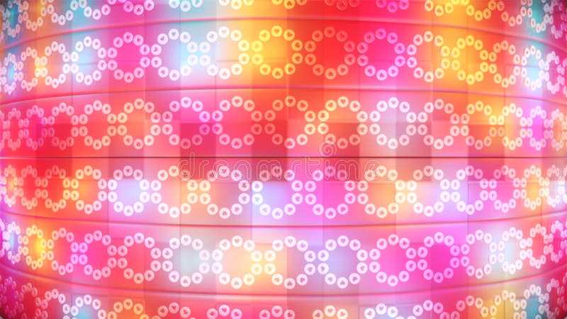 Broadcast Rotating Hi-Tech Rings Patterns Stage, Multi Color, Events ...