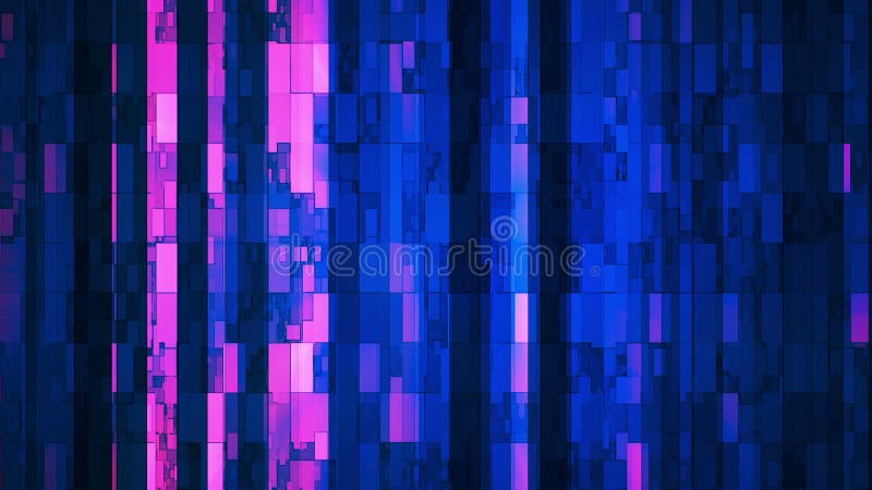 Broadcast Twinkling Vertical Hi-Tech Bars 05 Stock Footage - Video of ...