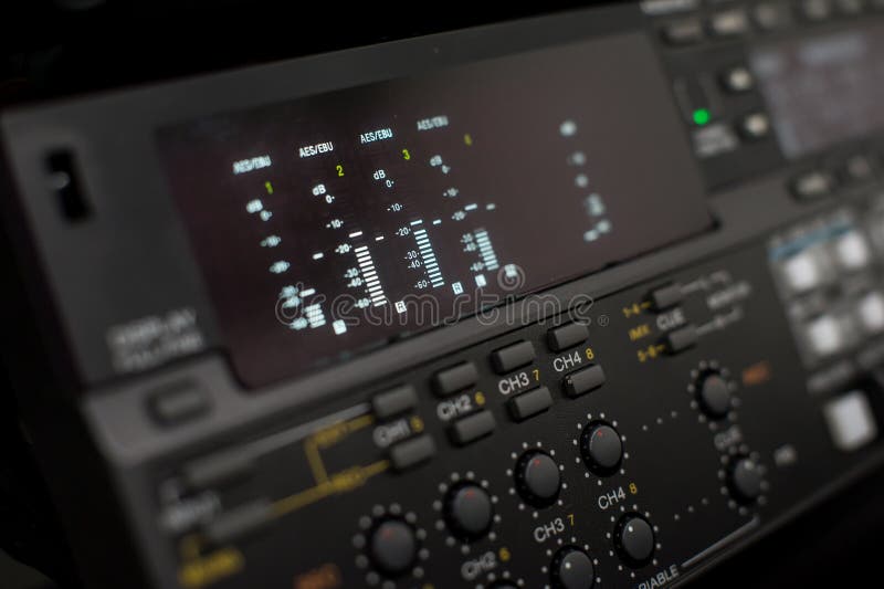 Broadcast Vcr Recorder, Beta Digital Stock Image - Image of objects ...