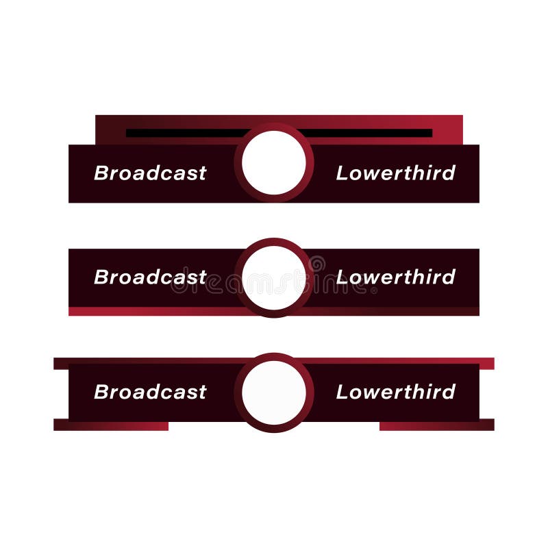 Lowerthird Design Stock Illustrations – 32 Lowerthird Design Stock ...