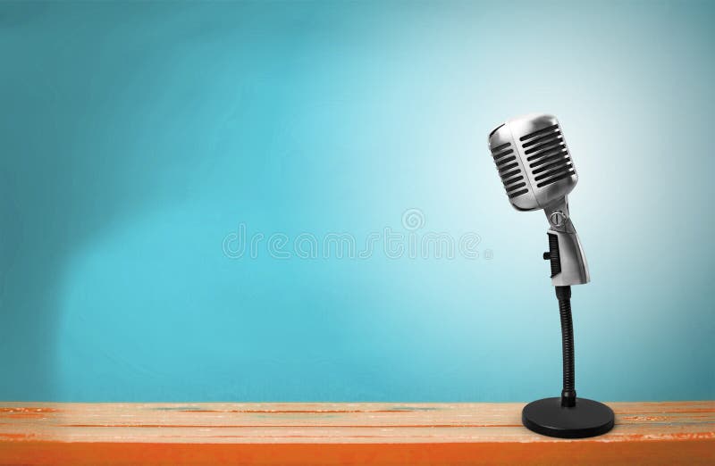 Radio Microphone Background