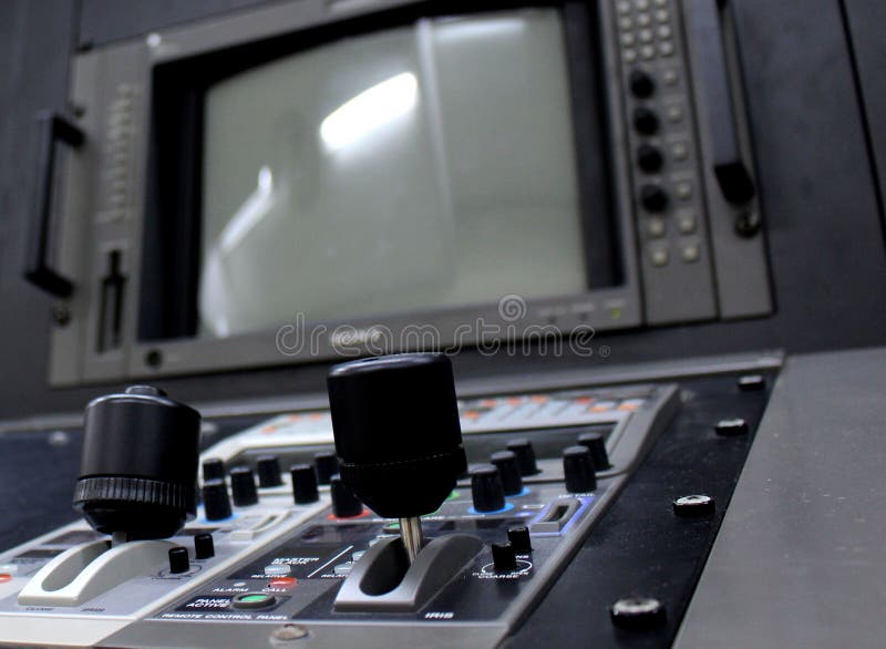 Broadcasting Studio editorial stock image. Image of means - 119278919