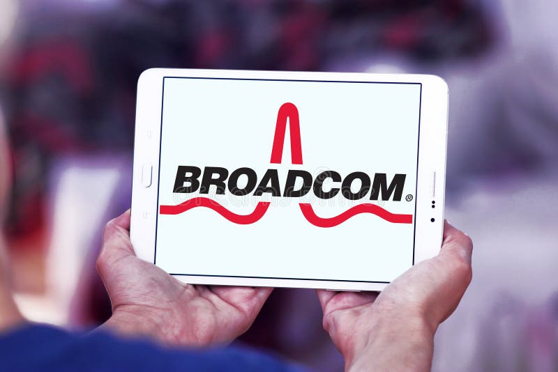 Broadcom firmy logo obraz stock editorial. Obraz złożonej z ikony ...