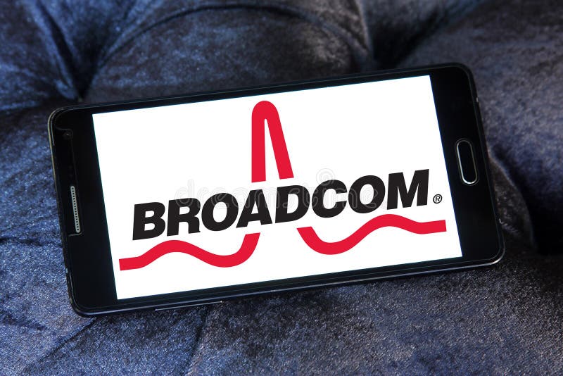 Broadcom firmy logo obraz stock editorial. Obraz złożonej z ikony ...